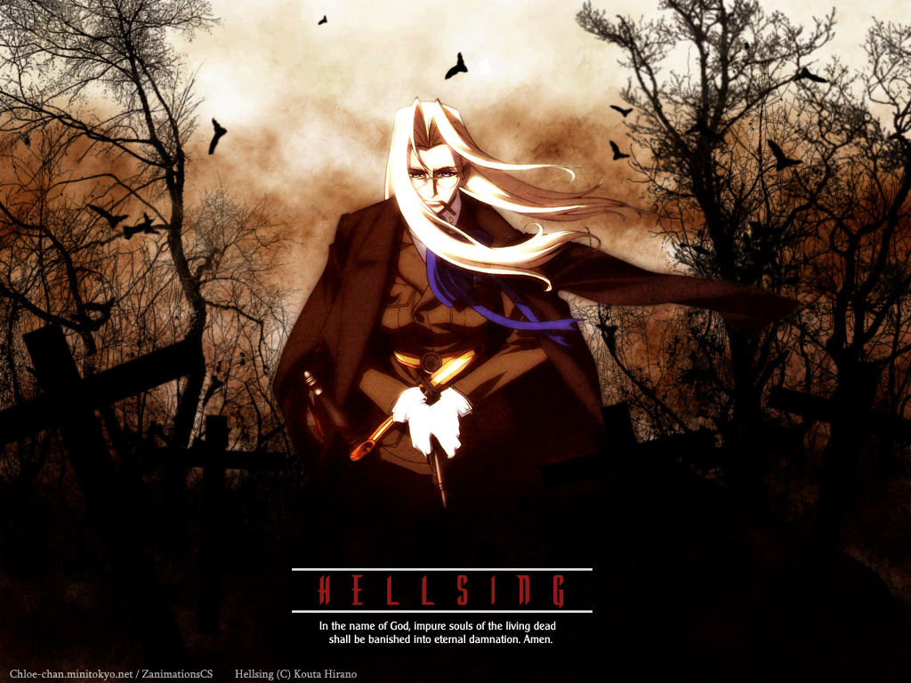 Hellsing Integra Wingates Hellsing - 1024x768 Wallpaper - teahub.io