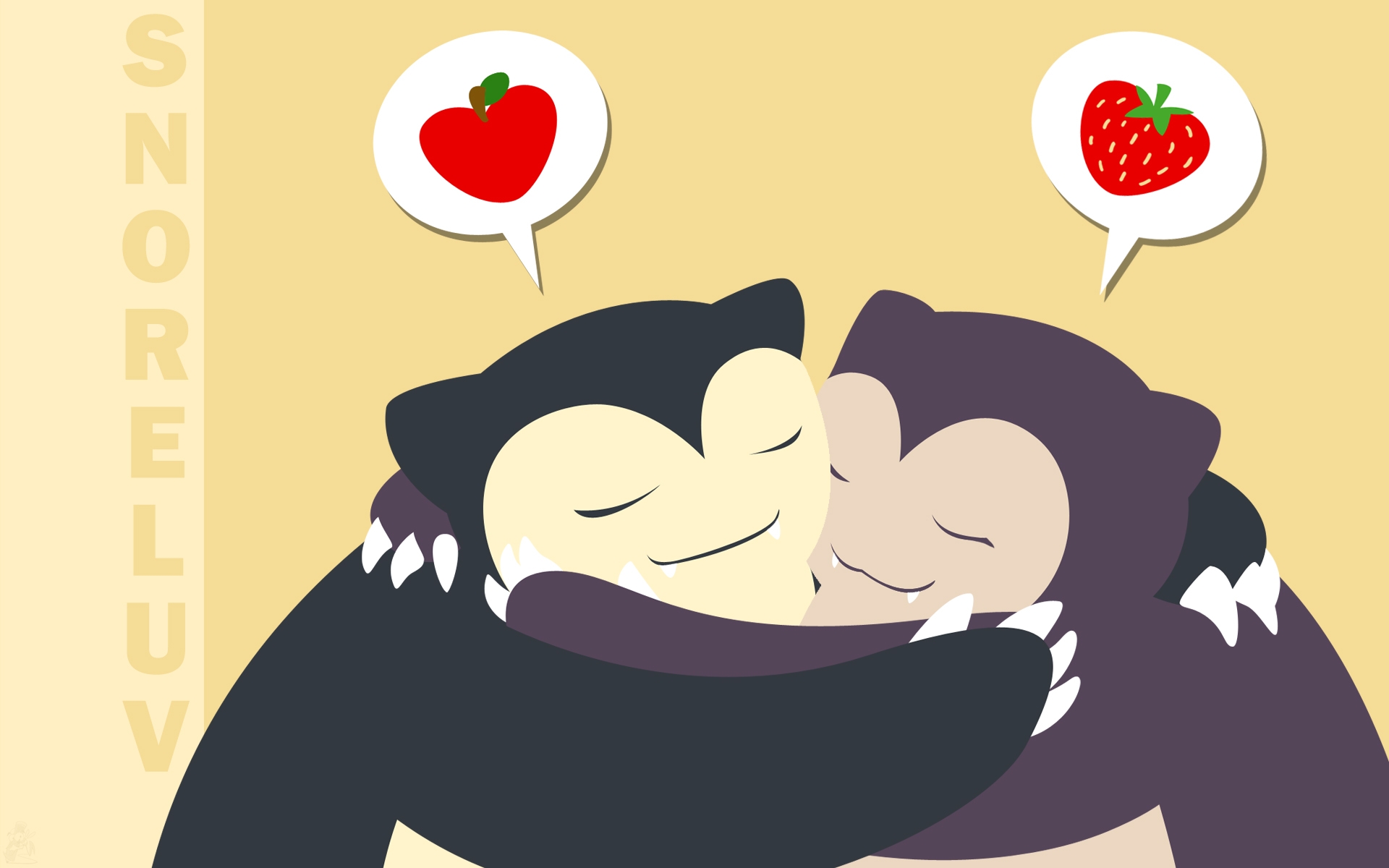 Snorlax Love You - 1920x1200 Wallpaper - teahub.io