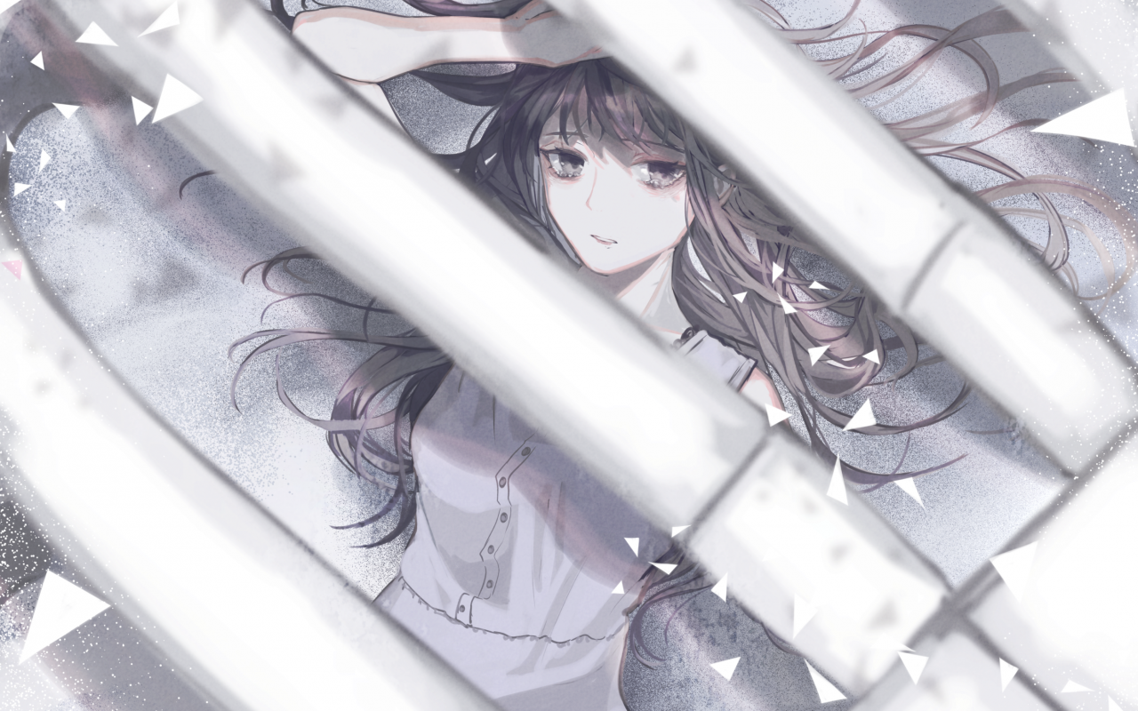 Anime Girl Lying Down Telegraph