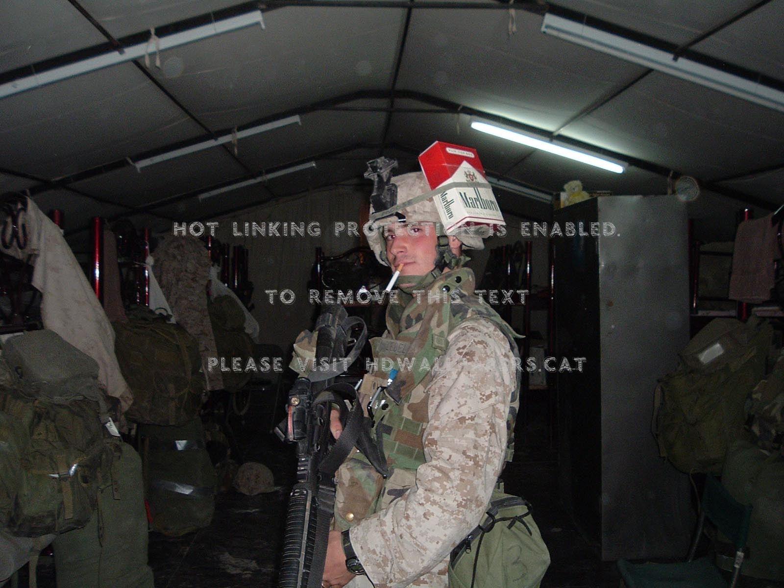 Heavy Smoker Army Marlboro Gun Cami 3d And - Army - 1600x1200 Wallpaper ...