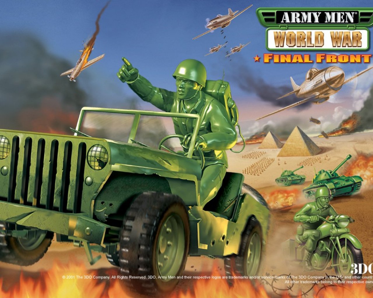 Army Men Wallpaper - Toy Wars Army Strike - 1280x1024 Wallpaper - teahub.io