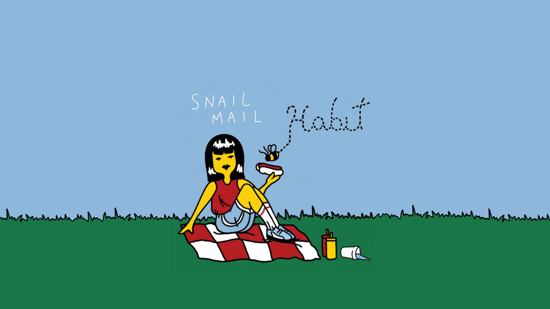 Snail Mail Habit Vinyl - 1920x1080 Wallpaper - teahub.io
