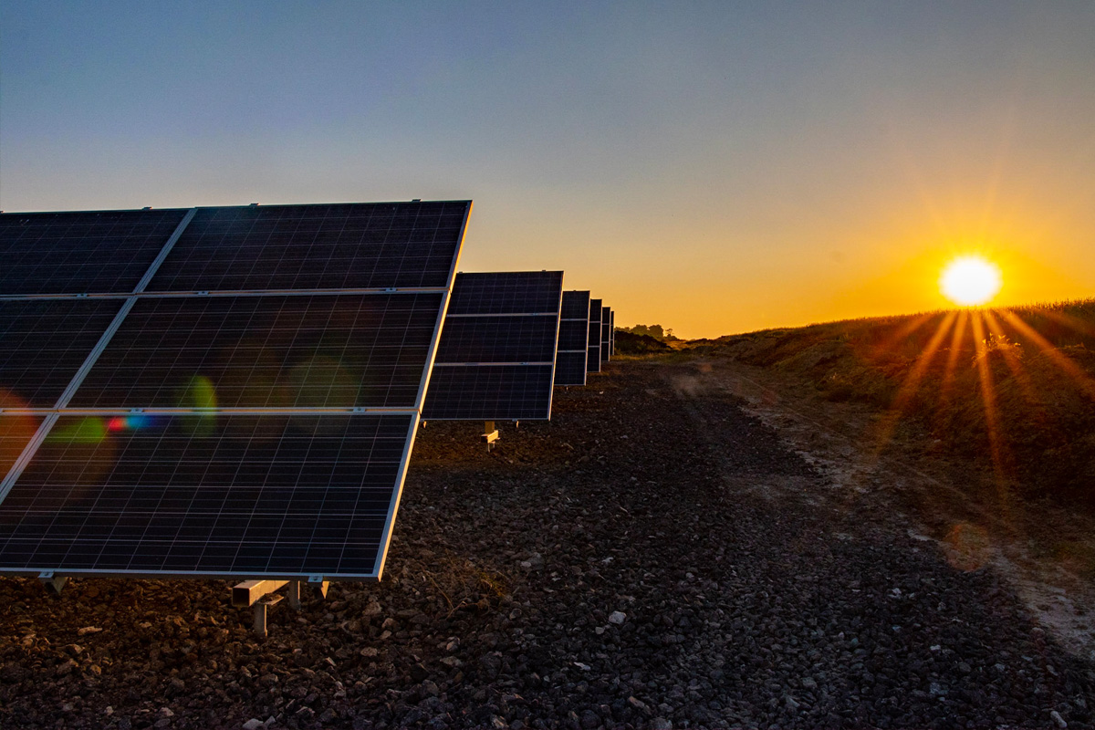 Sunset Solar Panels - 1200x800 Wallpaper - teahub.io