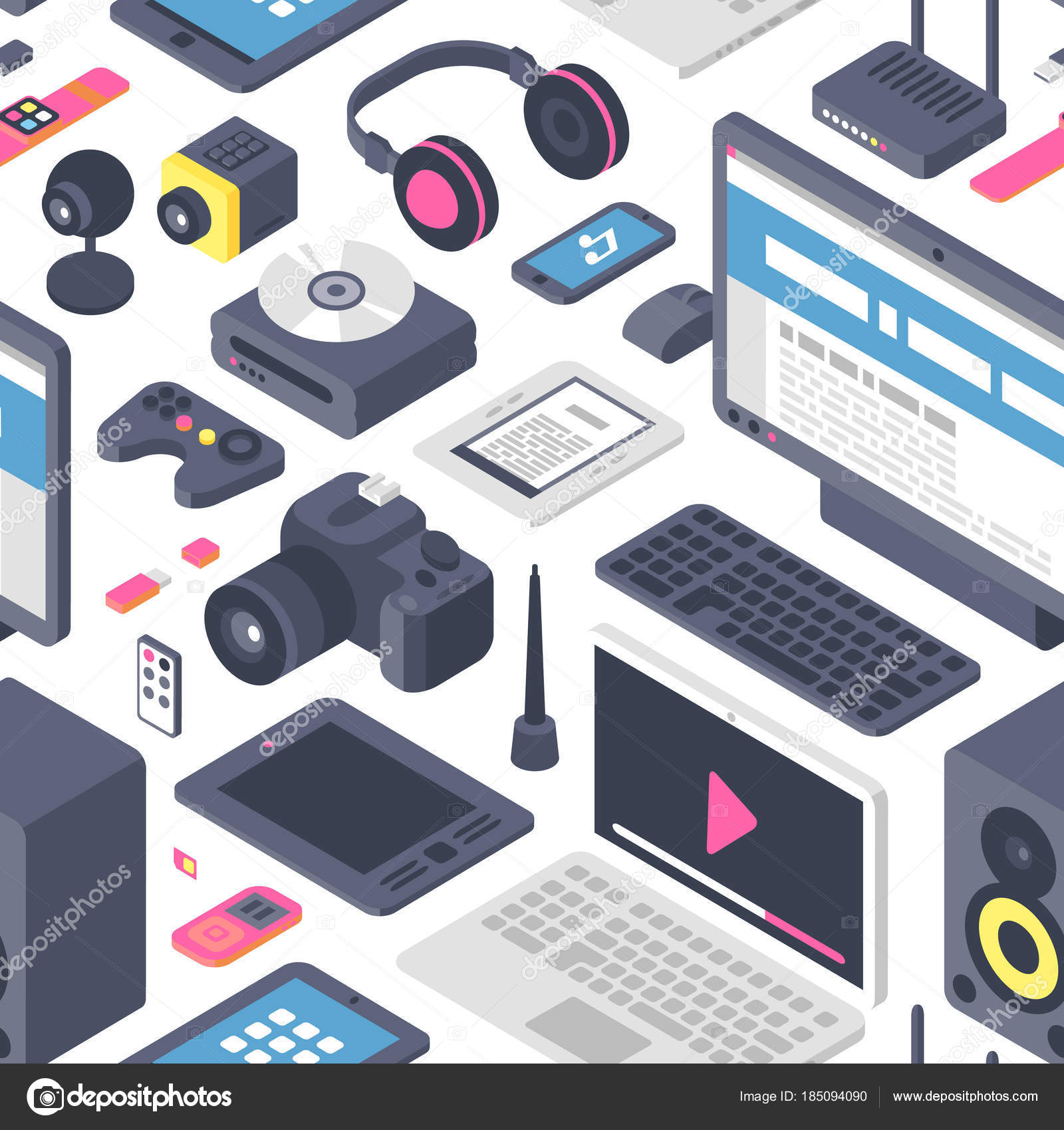 Computer Technology Vector Graphics - 1600x1700 Wallpaper - teahub.io