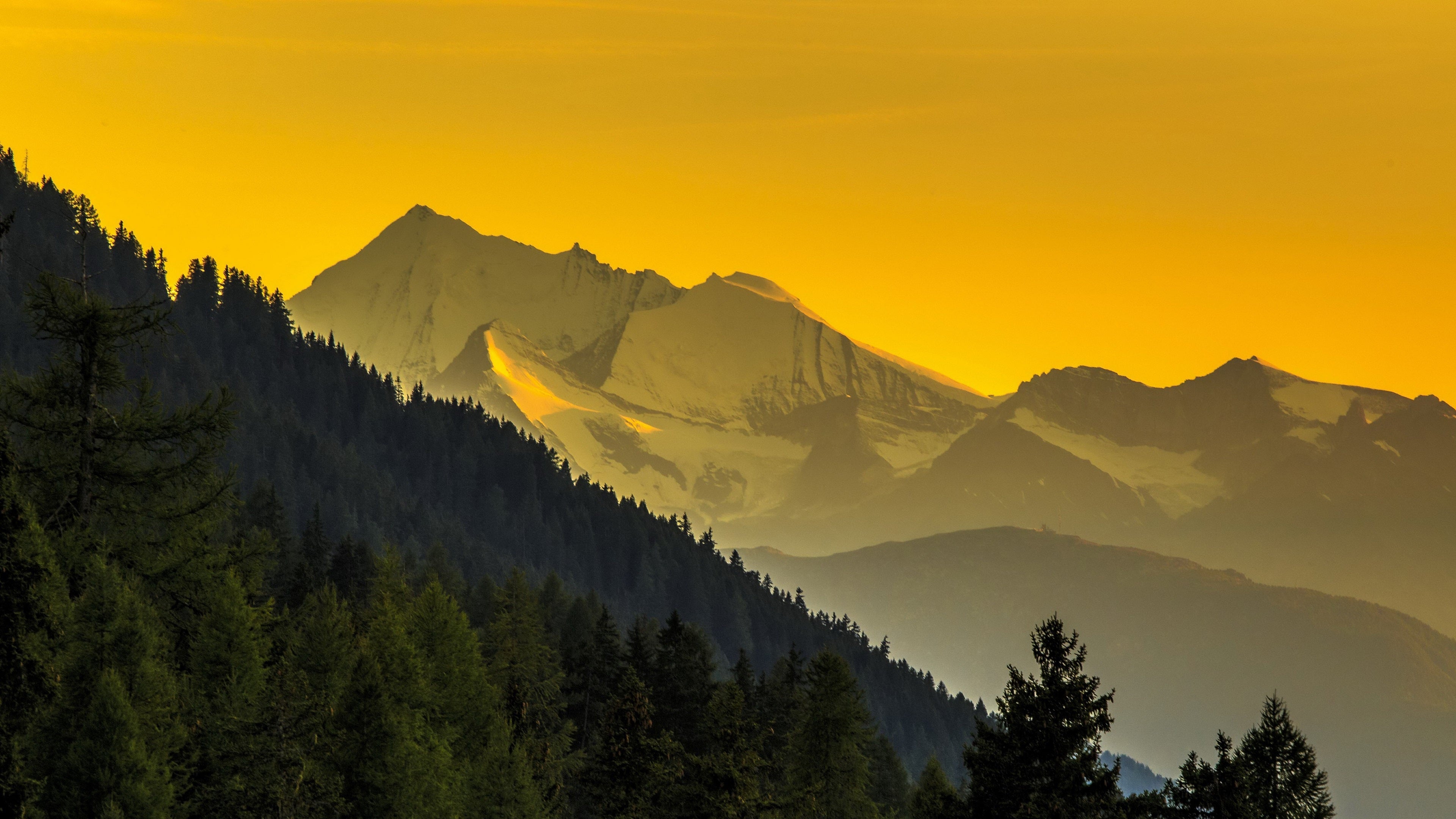 Yellow Landscape Wallpaper Hd - 3840x2160 Wallpaper - teahub.io