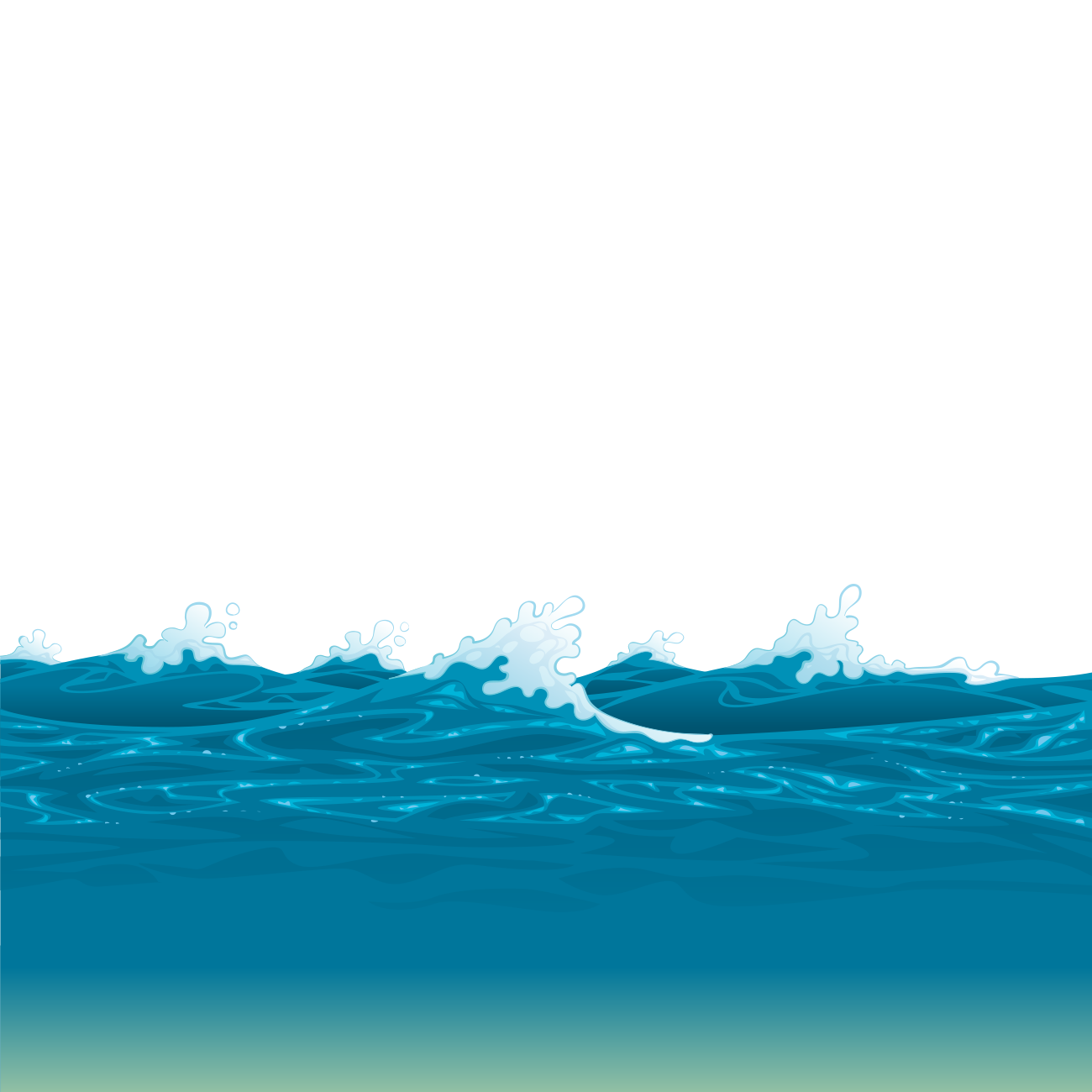 Ocean Sea Level Water Resources Wallpaper - Transparent Background ...