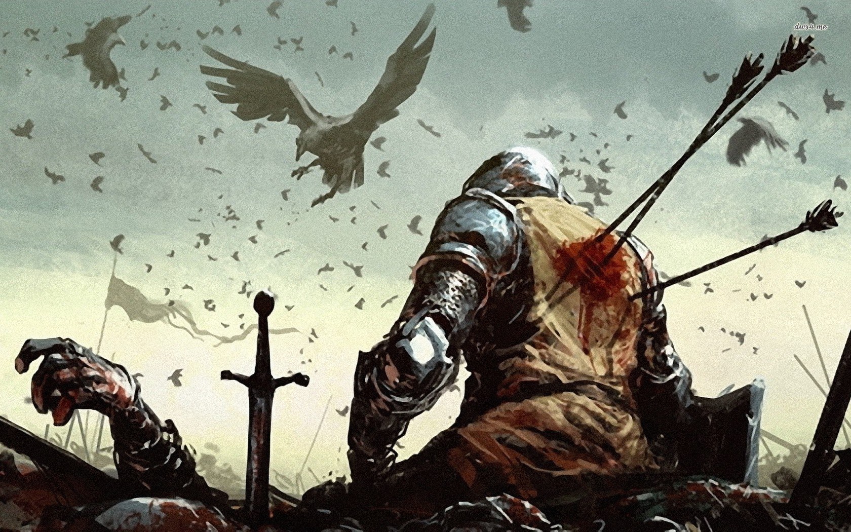 Wounded Knight - 1680x1050 Wallpaper - teahub.io