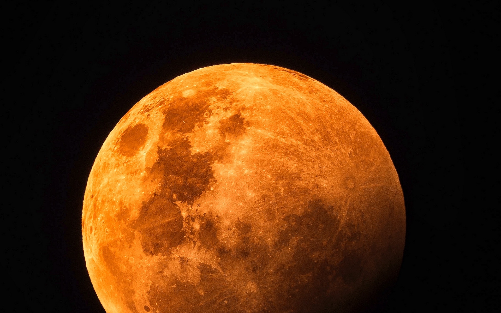 Orange Moon Wallpaper Hd - Orange Moon Full Hd - 1920x1200 Wallpaper ...