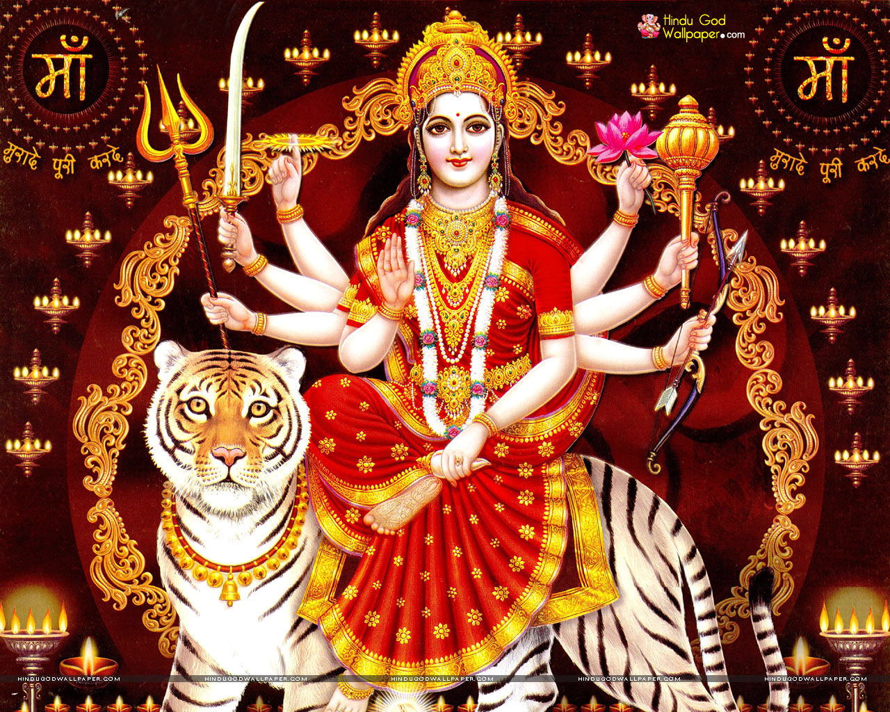 Maa Vaishno Devi Hd - 1280x1024 Wallpaper - teahub.io