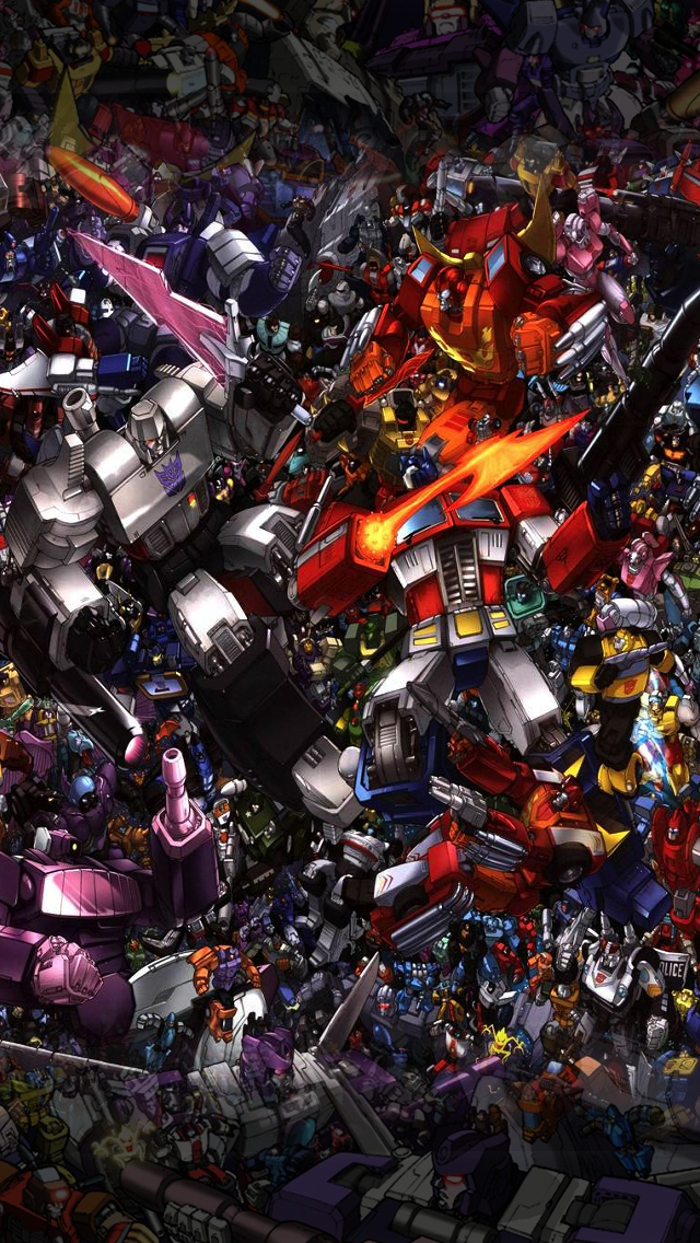 Transformers Comic Wallpaper Phone - 640x1136 Wallpaper - teahub.io