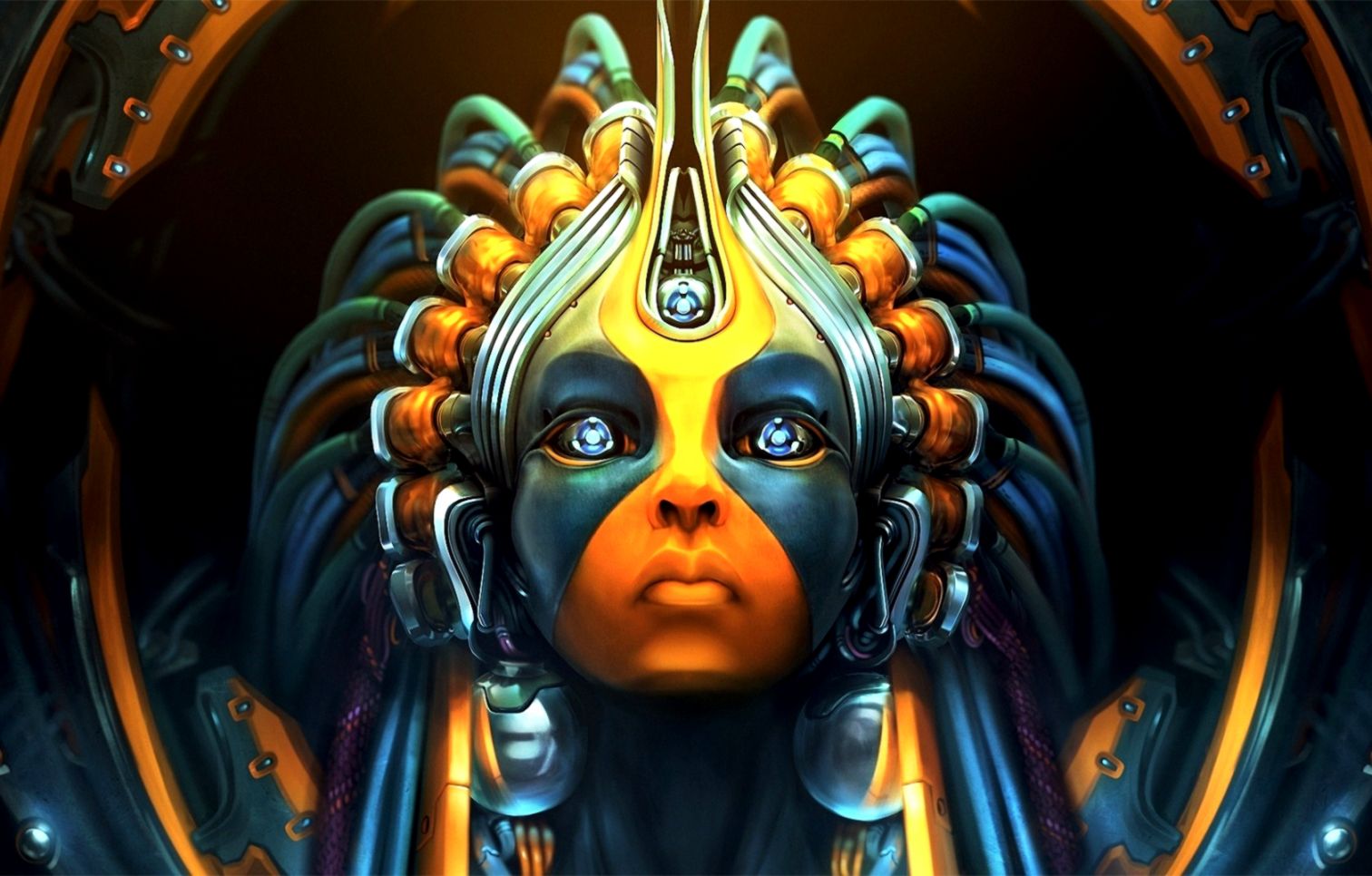 Art Robot Girl - Robot Girl Wallpaper Hd - 1512x966 Wallpaper - teahub.io