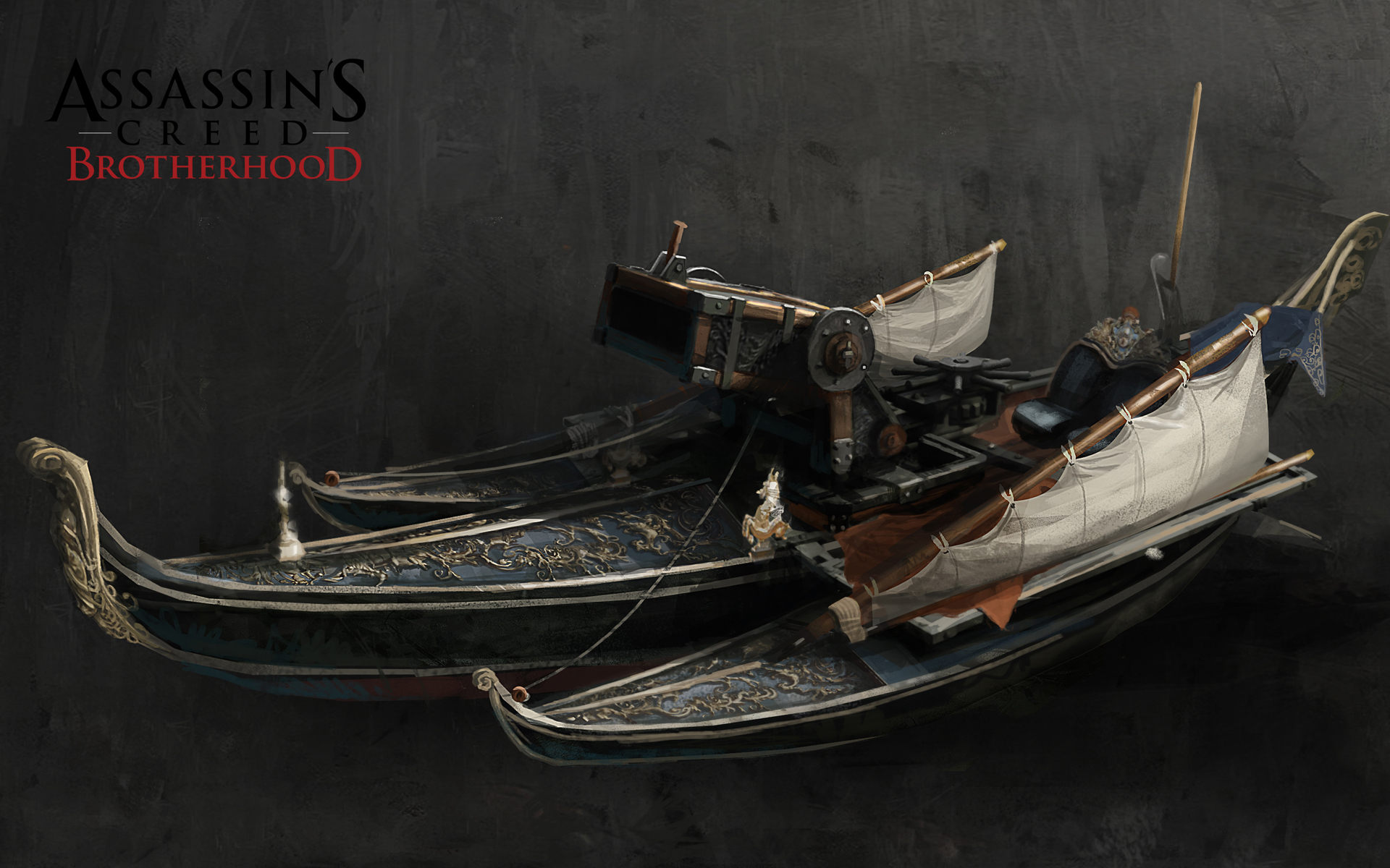 Wallpaper - Assassin's Creed Brotherhood War Flying Machine - 1920x1200 ...
