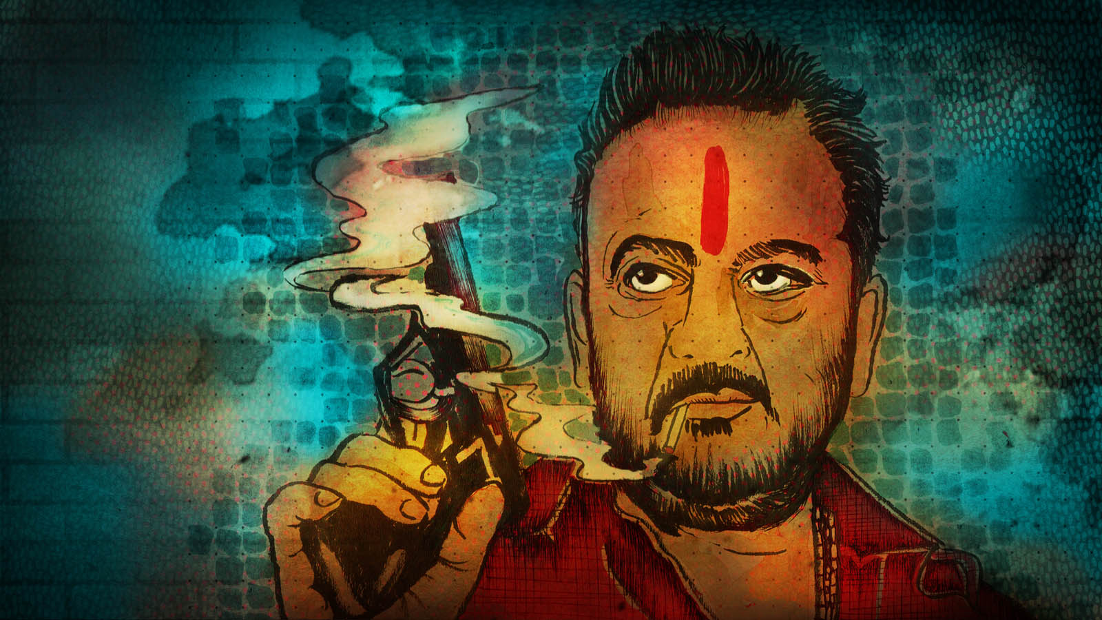 Sanjay Dutt Vastav Cartoon - 1600x900 Wallpaper - teahub.io