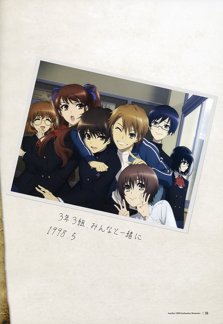 Another, Misaki Mei, Kakinuma Sayuri, Akazawa Izumi, - 728x1060 ... Another, Misaki Mei, Kakinuma Sayuri, Akazawa Izumi, - 728x1060 ...