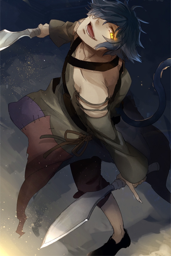 Rokka No Yuusha Hans X Adlet - 600x899 Wallpaper - teahub.io