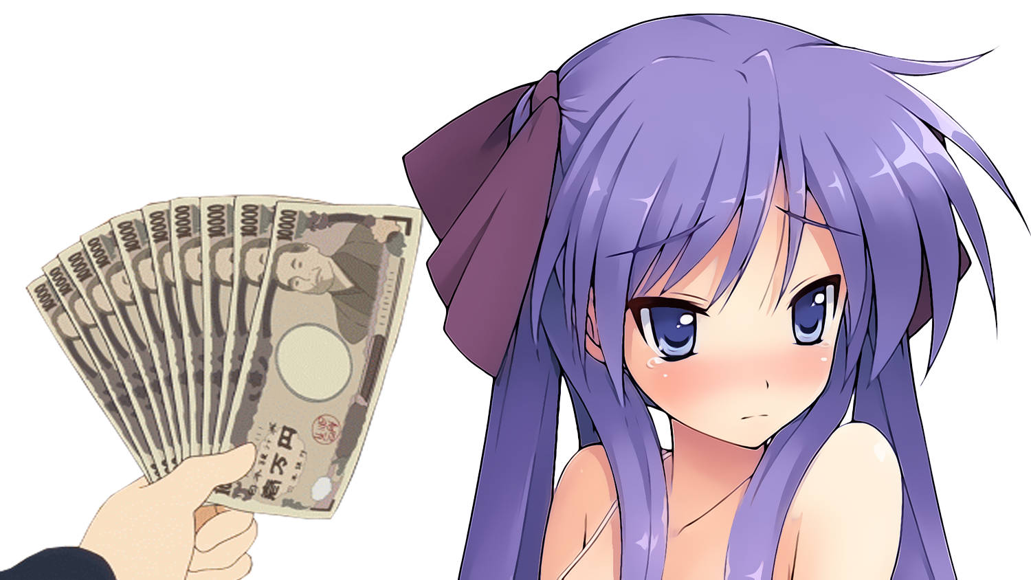 Anime Hand Holding Money 1500x844 Wallpaper Teahub io