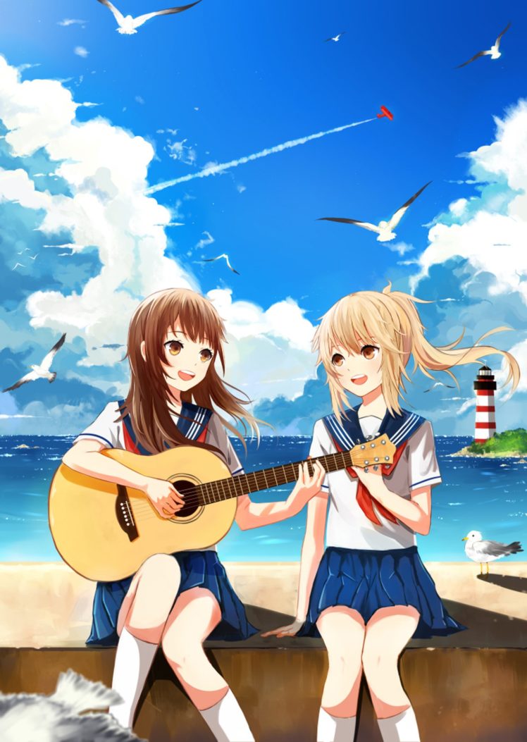 Summer Anime Wallpaper - 748x1053 Wallpaper - teahub.io