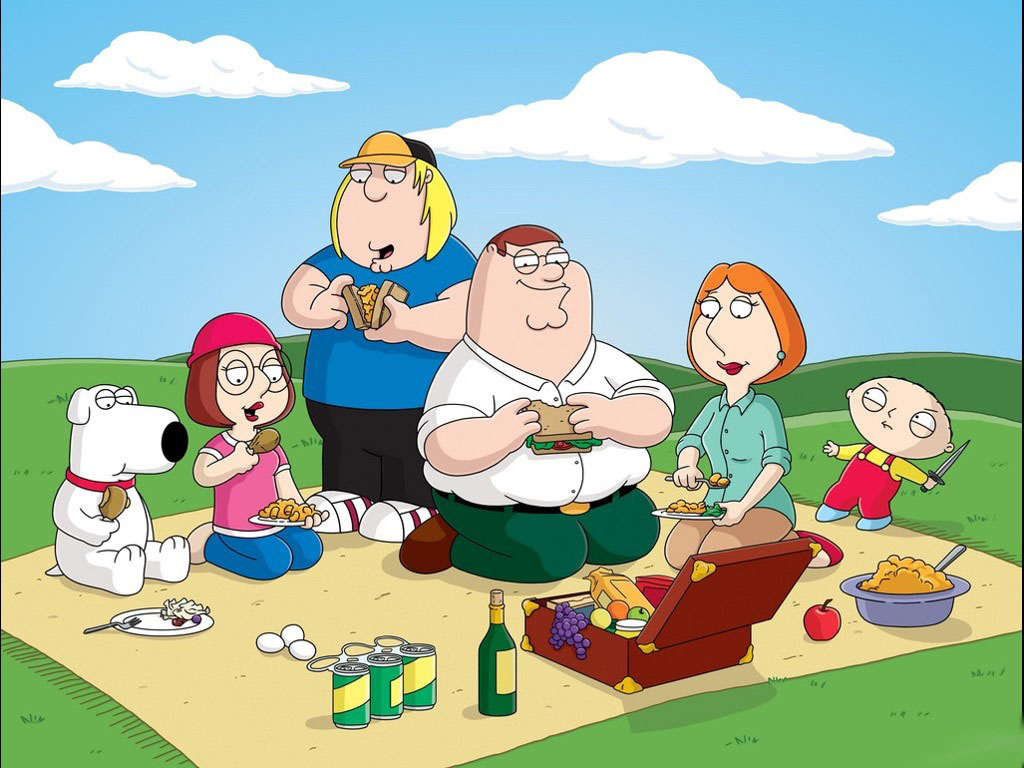 Family Guy Picnic Cartoons - Family Guy Picnic - 1024x768 Wallpaper ...