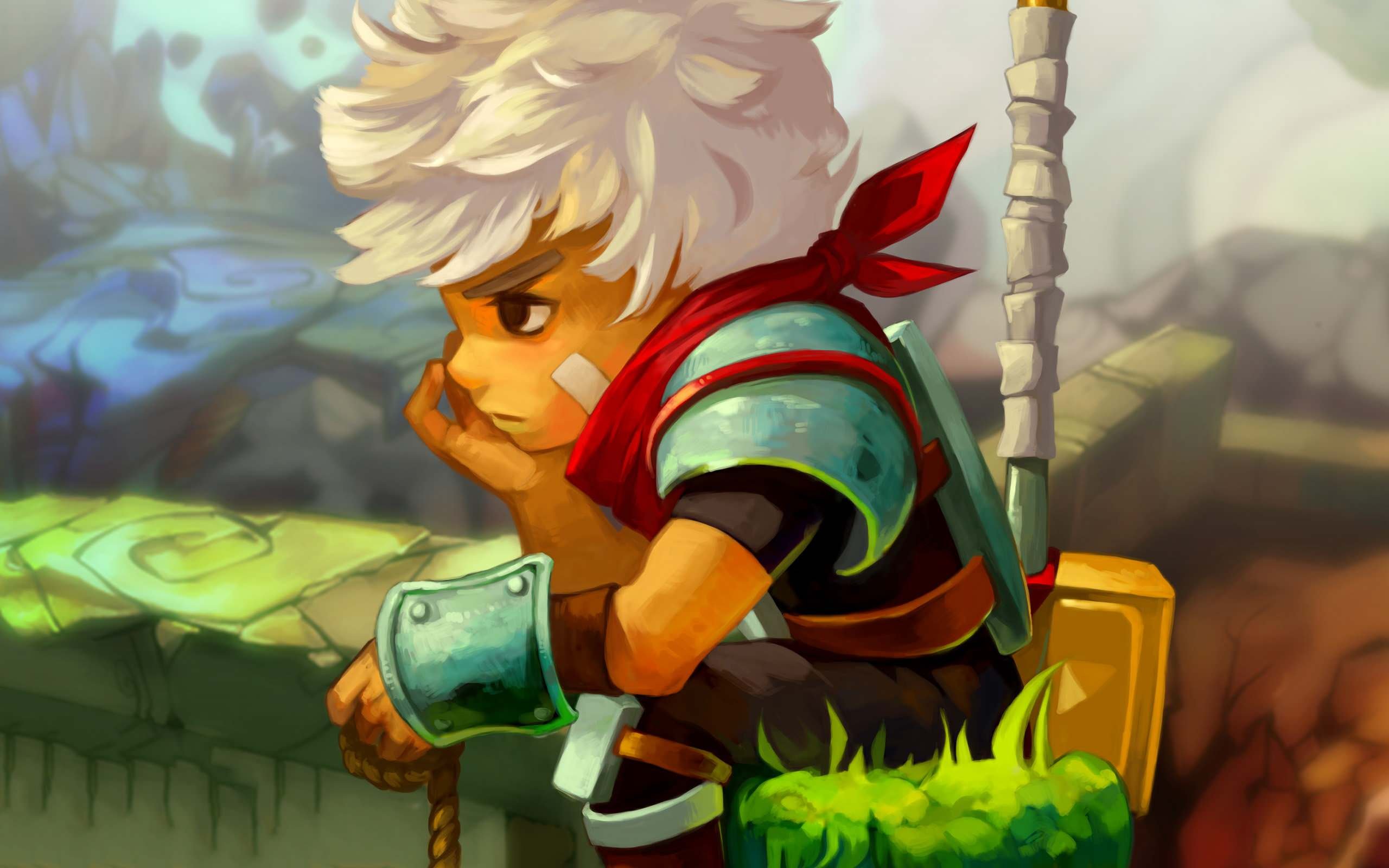 Bastion Game - 2560x1600 Wallpaper - teahub.io