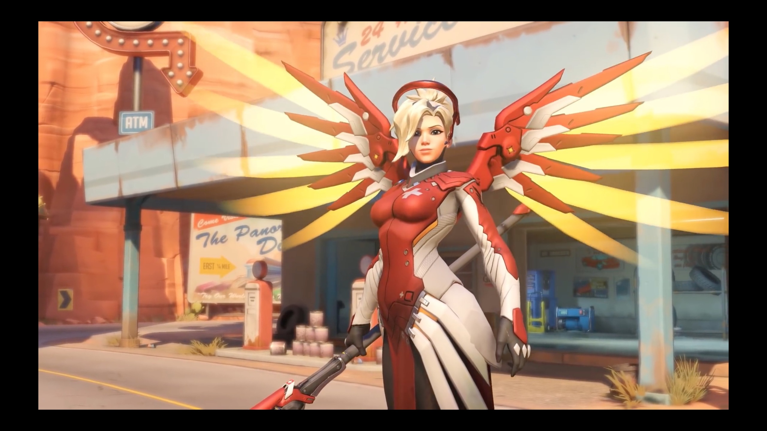 Overwatch Mercy Summer Wide Wallpaper - Overwatch Mercy - 2560x1440 ...
