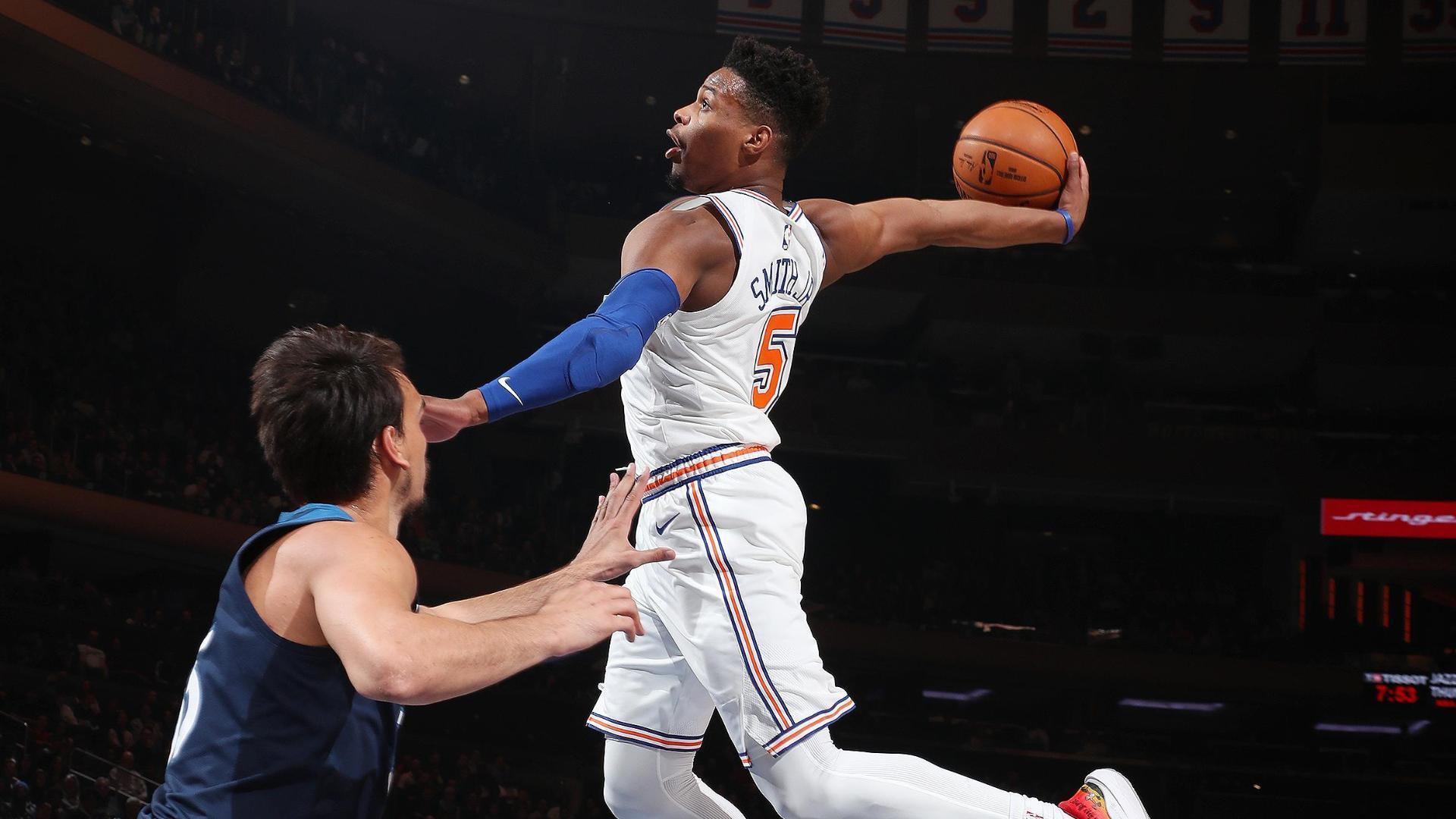 Knicks Jr Smith Dunk