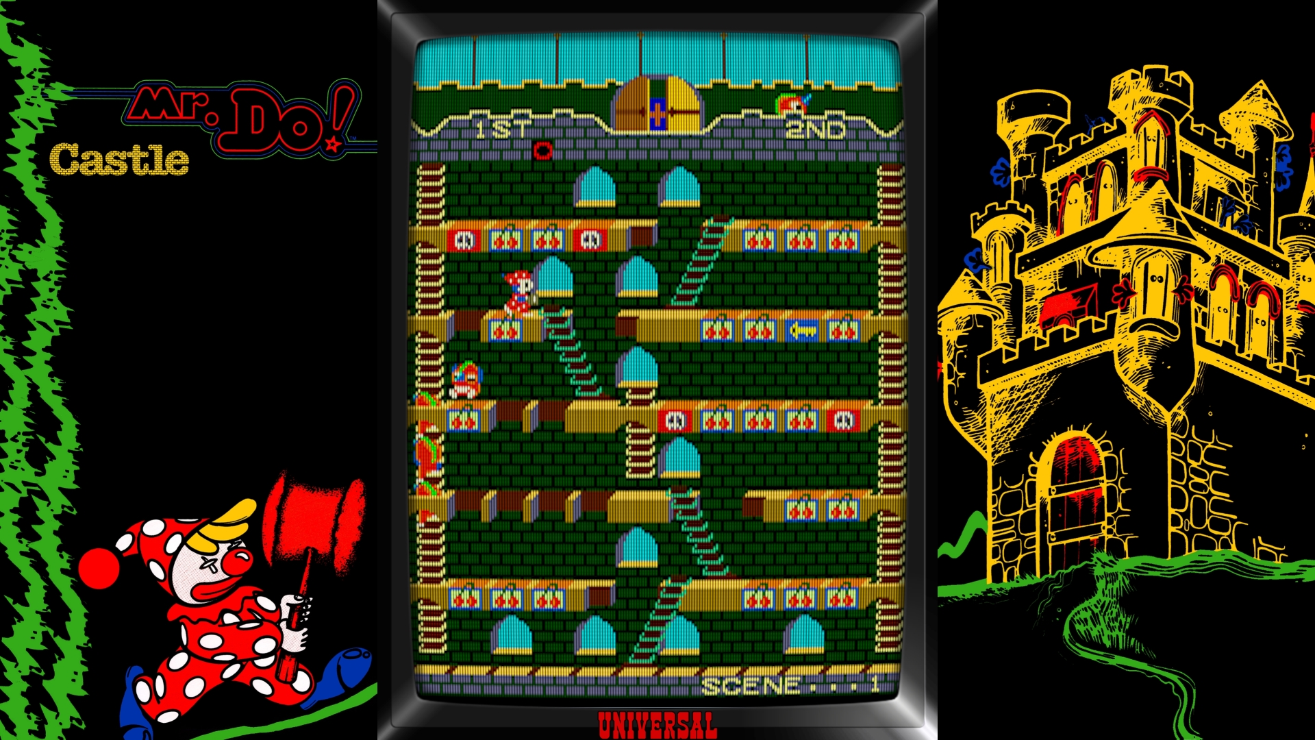 Mr Do Castle Arcade Bezel - 1920x1080 Wallpaper - teahub.io