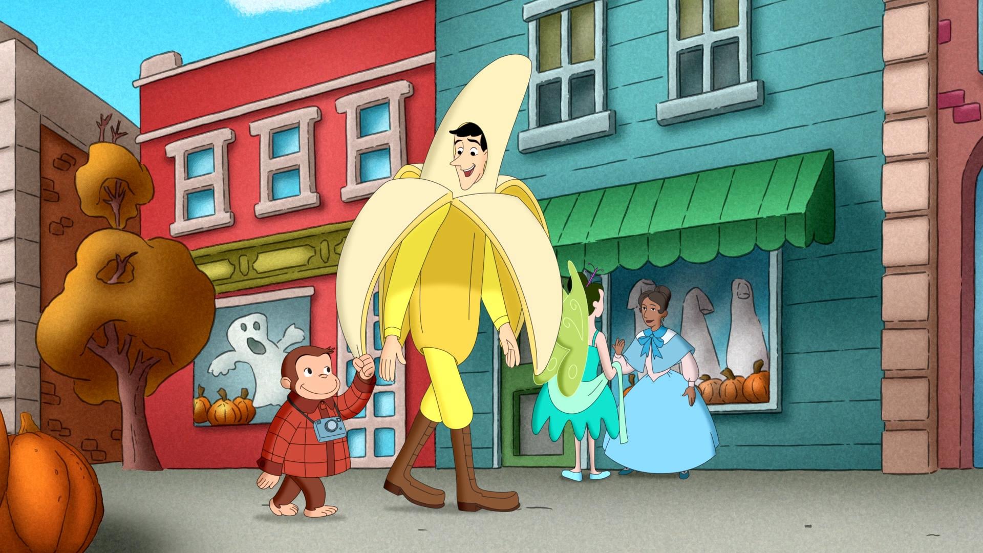 Curious George Halloween - 1920x1080 Wallpaper - teahub.io