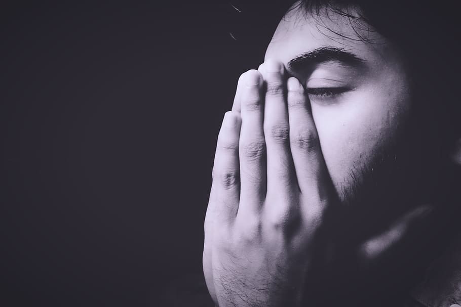 Person, Male, Black, White, Grey, Sad, Depressed, Regret, - Dur Jane Ki ...