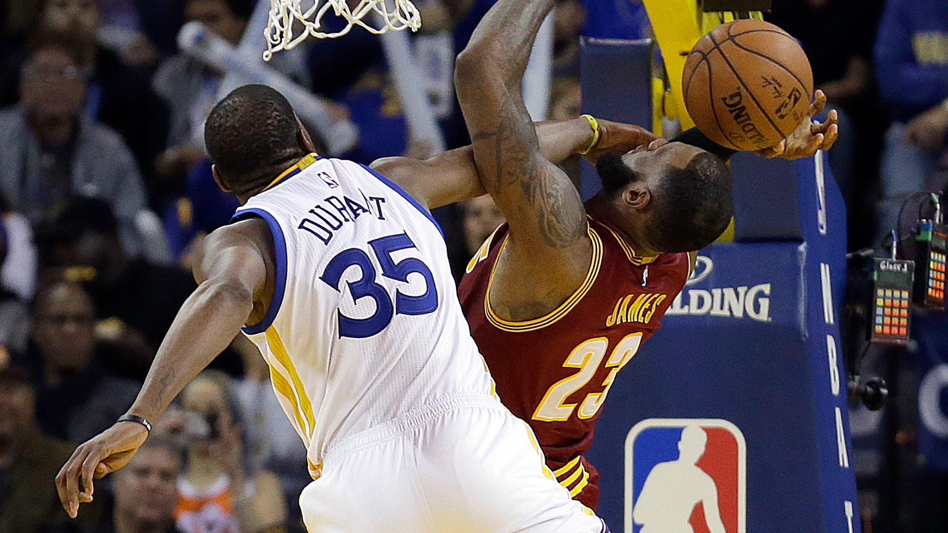 Kevin Durant Block Lebron - 1920x1080 Wallpaper - teahub.io