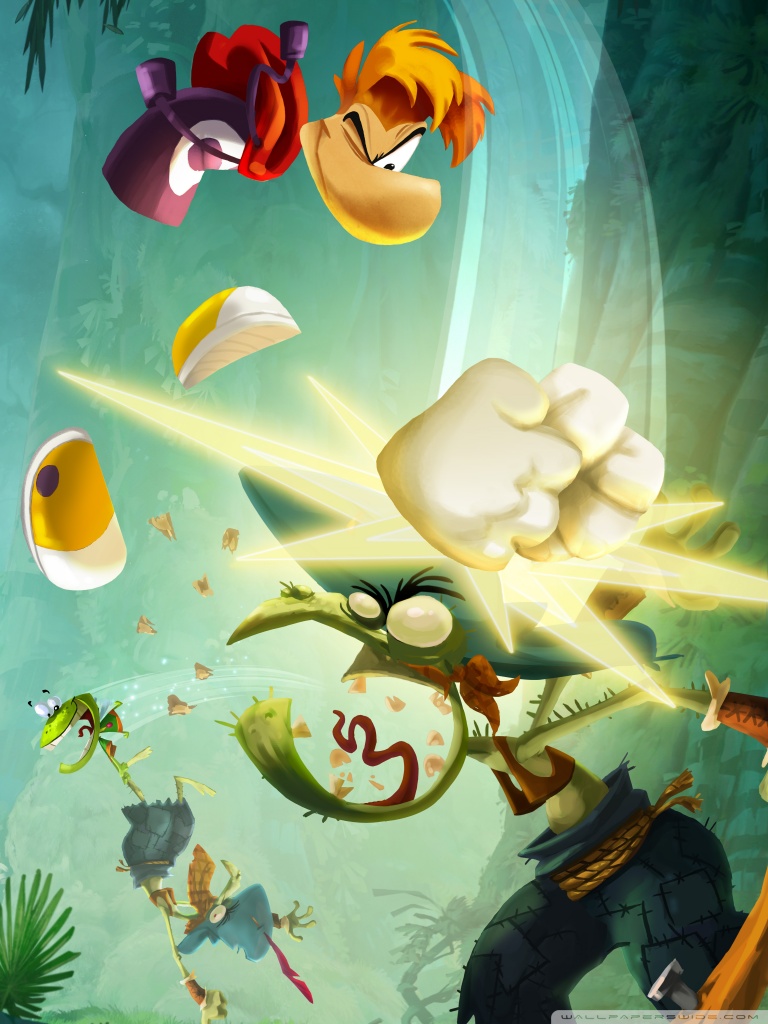 Wii U Rayman Legends - 768x1024 Wallpaper - teahub.io