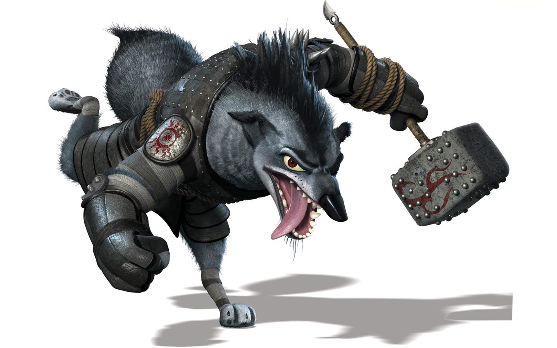 Kung Fu Panda 3 Wolves - 1920x1200 Wallpaper - teahub.io