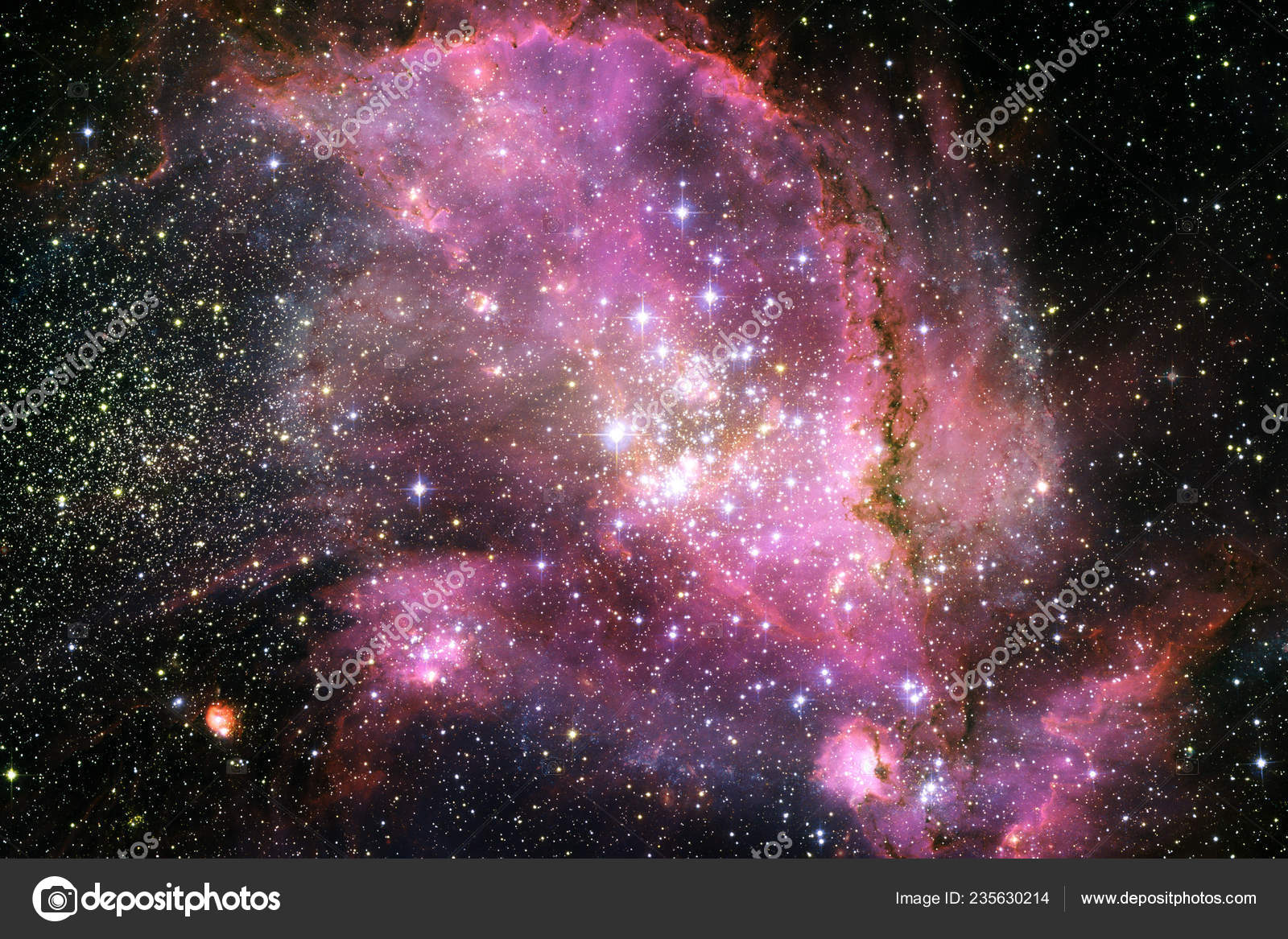 Small Magellanic Cloud Blue - 1600x1167 Wallpaper - teahub.io
