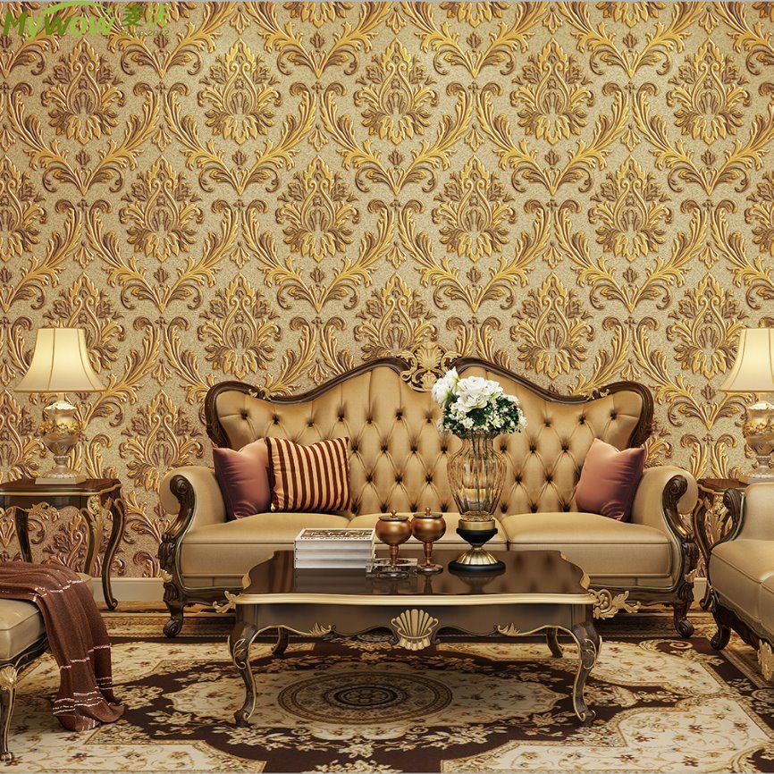 Download Pvc Vinyl Waterproof 3d Wallpaper Wall Paper For Home - Studio ...