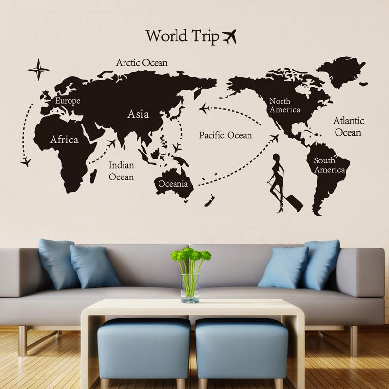 World Map Decoration - 800x800 Wallpaper - teahub.io