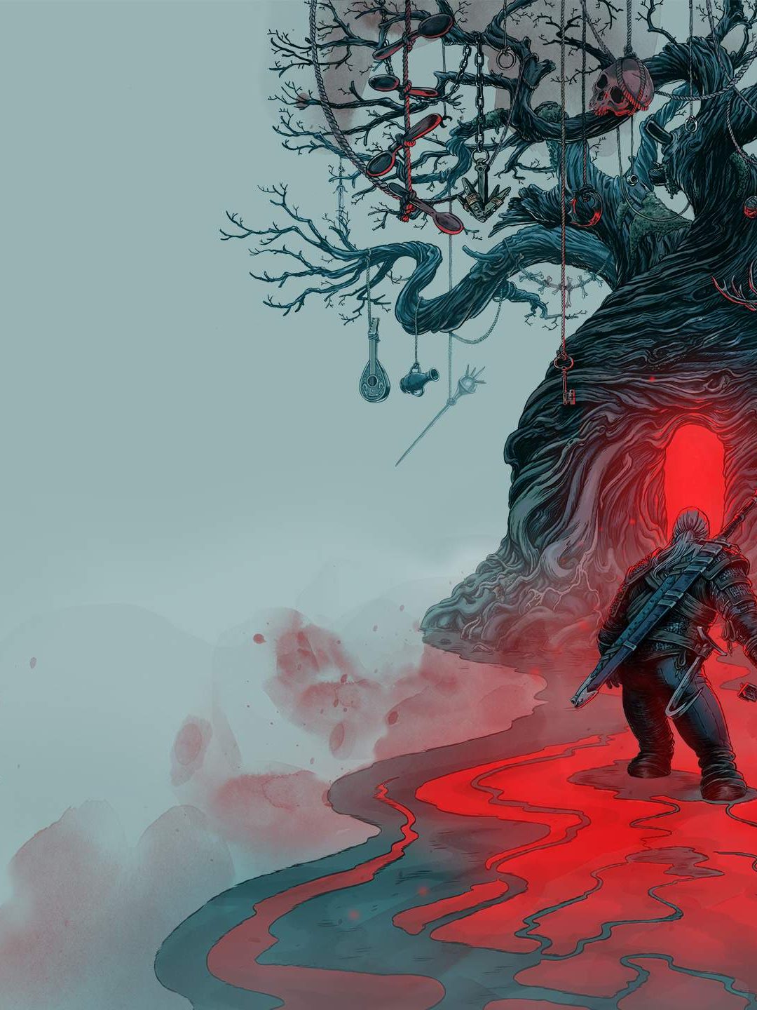 Witcher 3 Wallpaper Tree - 1080x1440 Wallpaper - teahub.io