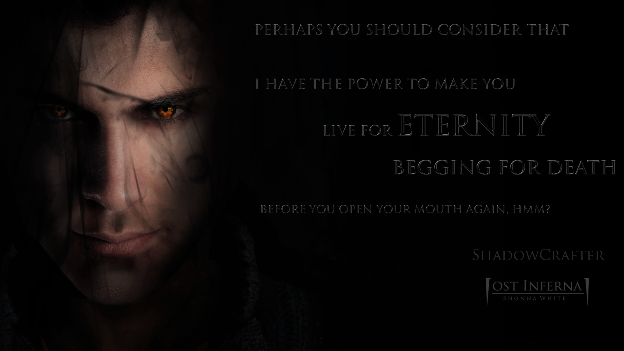 Paragon Vampire - The Shadowcrafter - Darkness - 2049x1152 Wallpaper ...