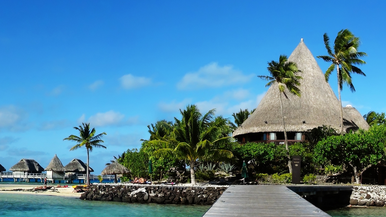 Hotel Sofitel Bora Bora Marara Beach Resort - 1600x900 Wallpaper ...