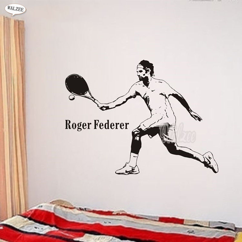 Roger Federer Wall Sticker - 800x800 Wallpaper - teahub.io