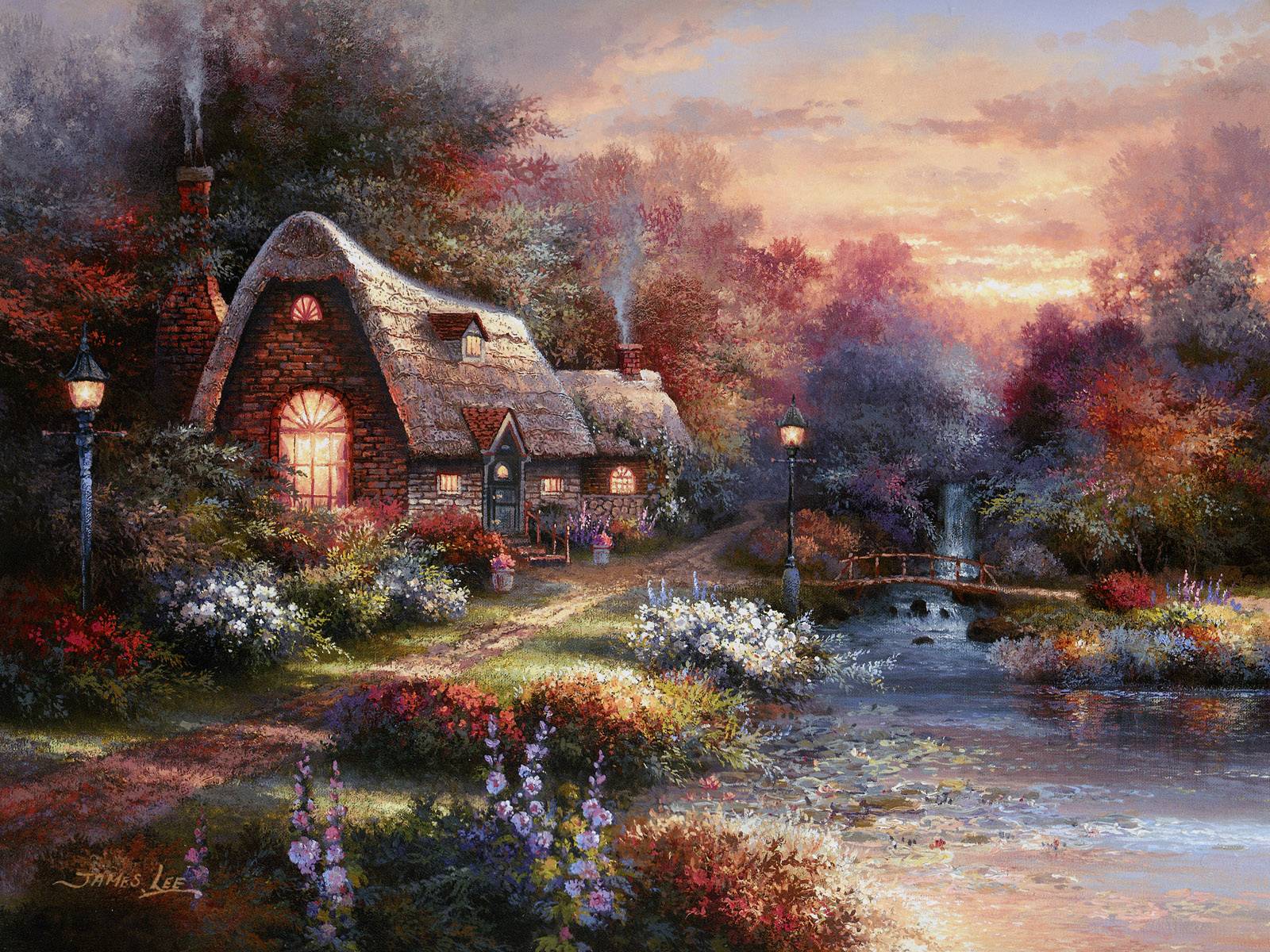 Country Quiet - James Lee Artist - 1600x1200 Wallpaper - teahub.io