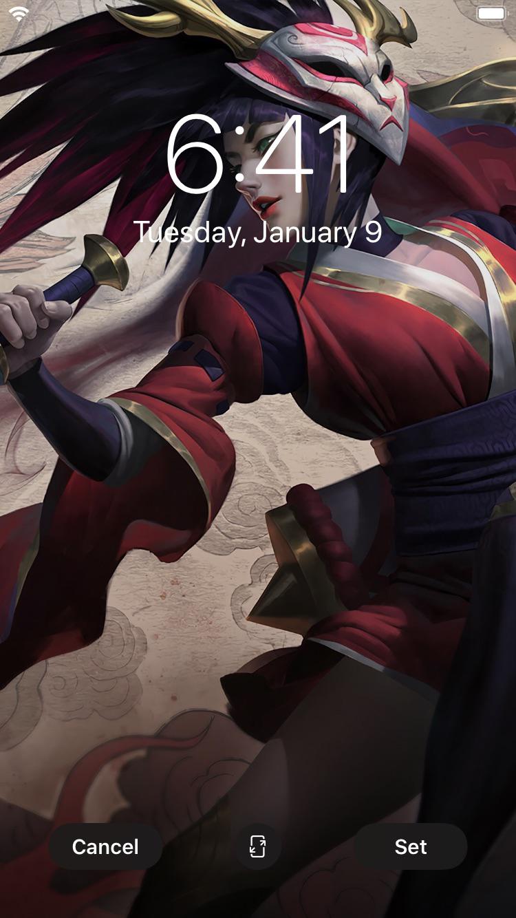 Blood Moon Akali - 750x1334 Wallpaper - teahub.io