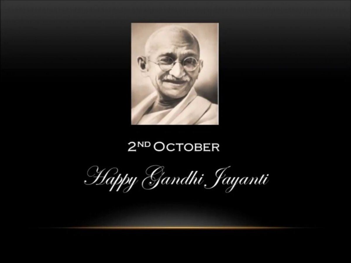 2nd October Gandhi Jayanti - 1200x900 Wallpaper - teahub.io