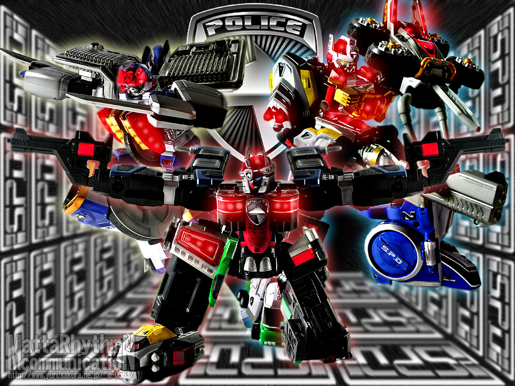 Power Rangers Spd - Robot Sieu Nhan Deka - 1024x768 Wallpaper - teahub.io