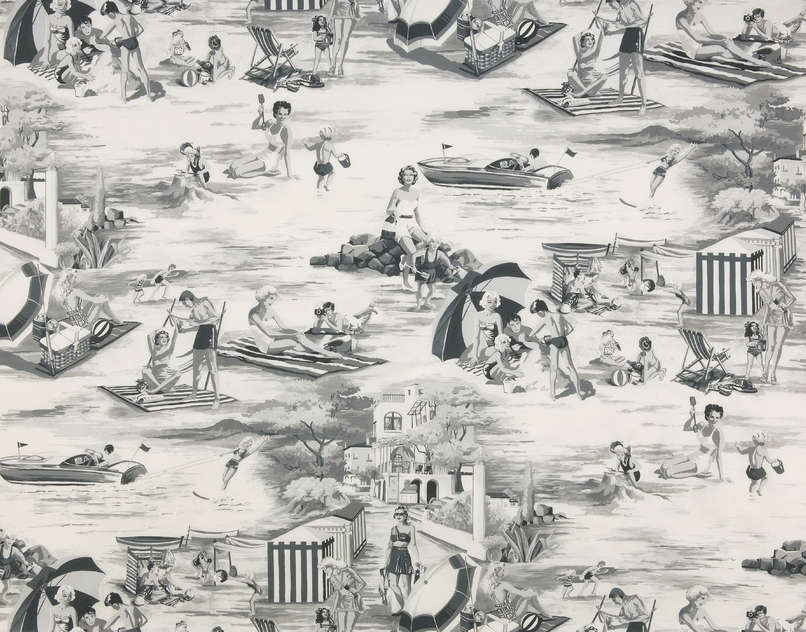 Pierre Frey Beach Toile - 806x632 Wallpaper - teahub.io