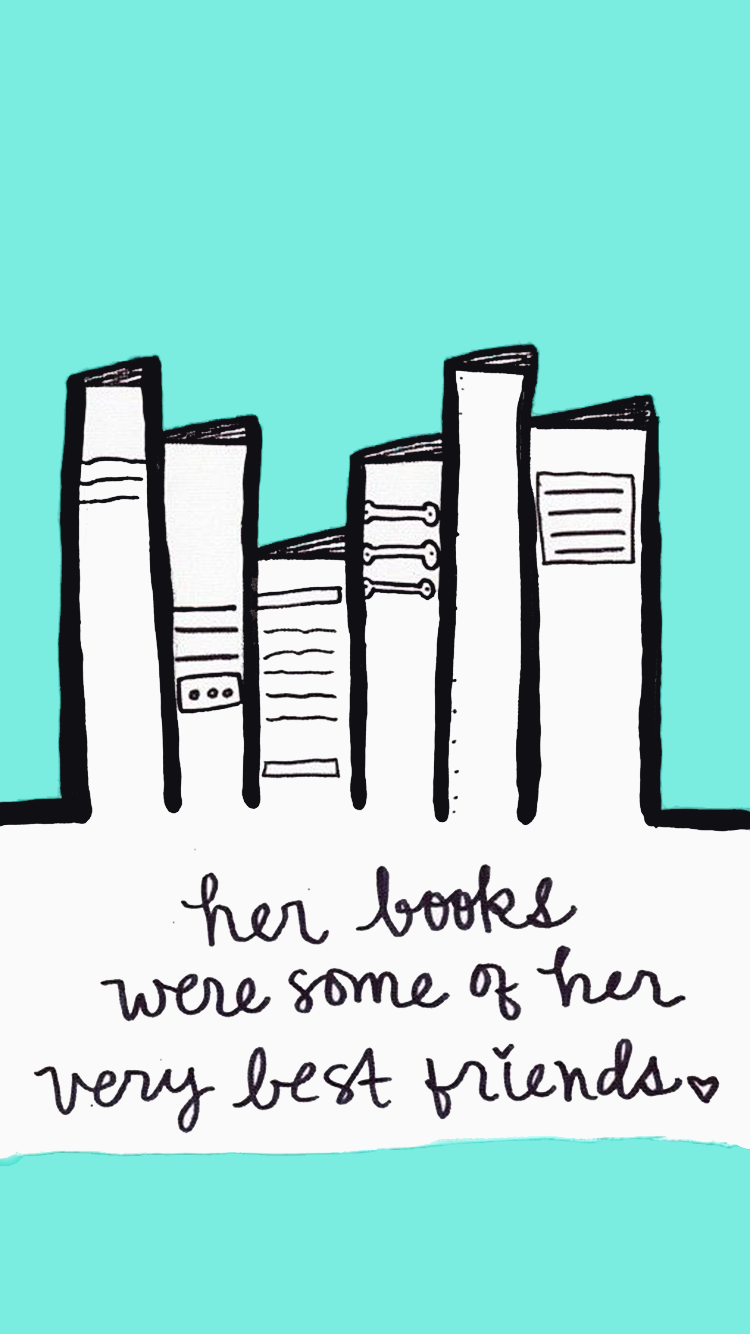 Lock Screen Iphone Books - 750x1334 Wallpaper - teahub.io