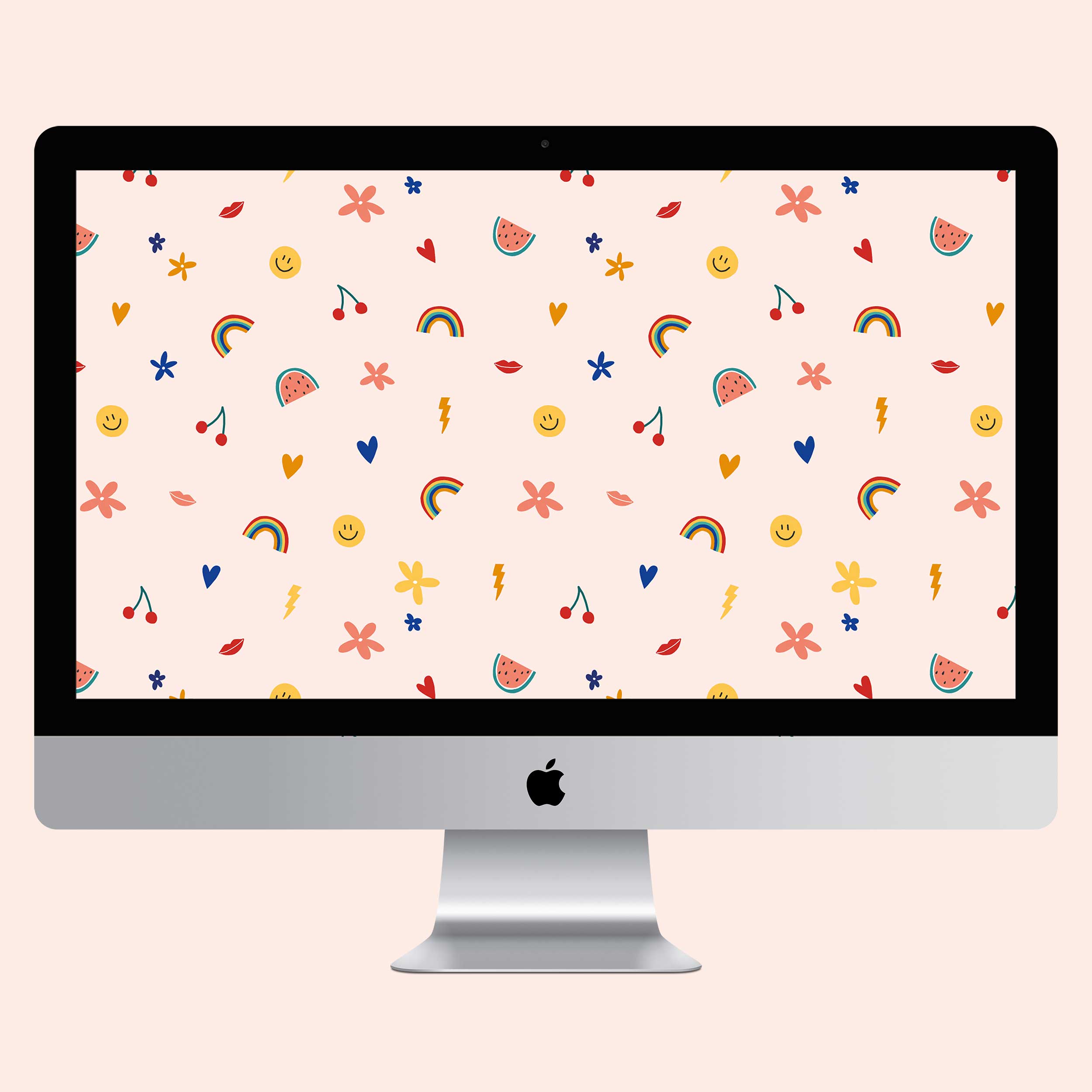 Sticker Book Wallpaper - Imac - 2500x2500 Wallpaper - teahub.io