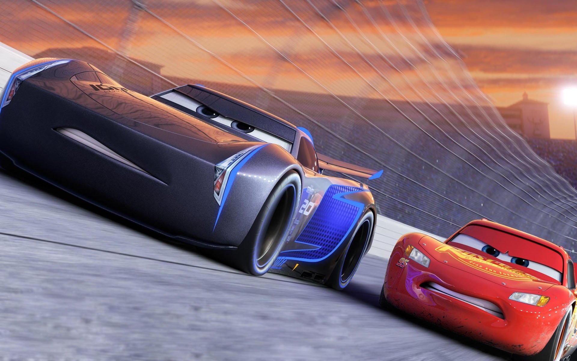 Cars 3 Lightning Mcqueen Jackson Storm - 1920x1200 Wallpaper - teahub.io