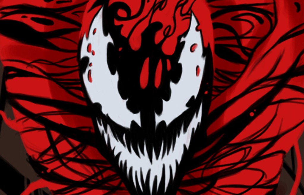 Carnage Face Paint - 1024x657 Wallpaper - teahub.io