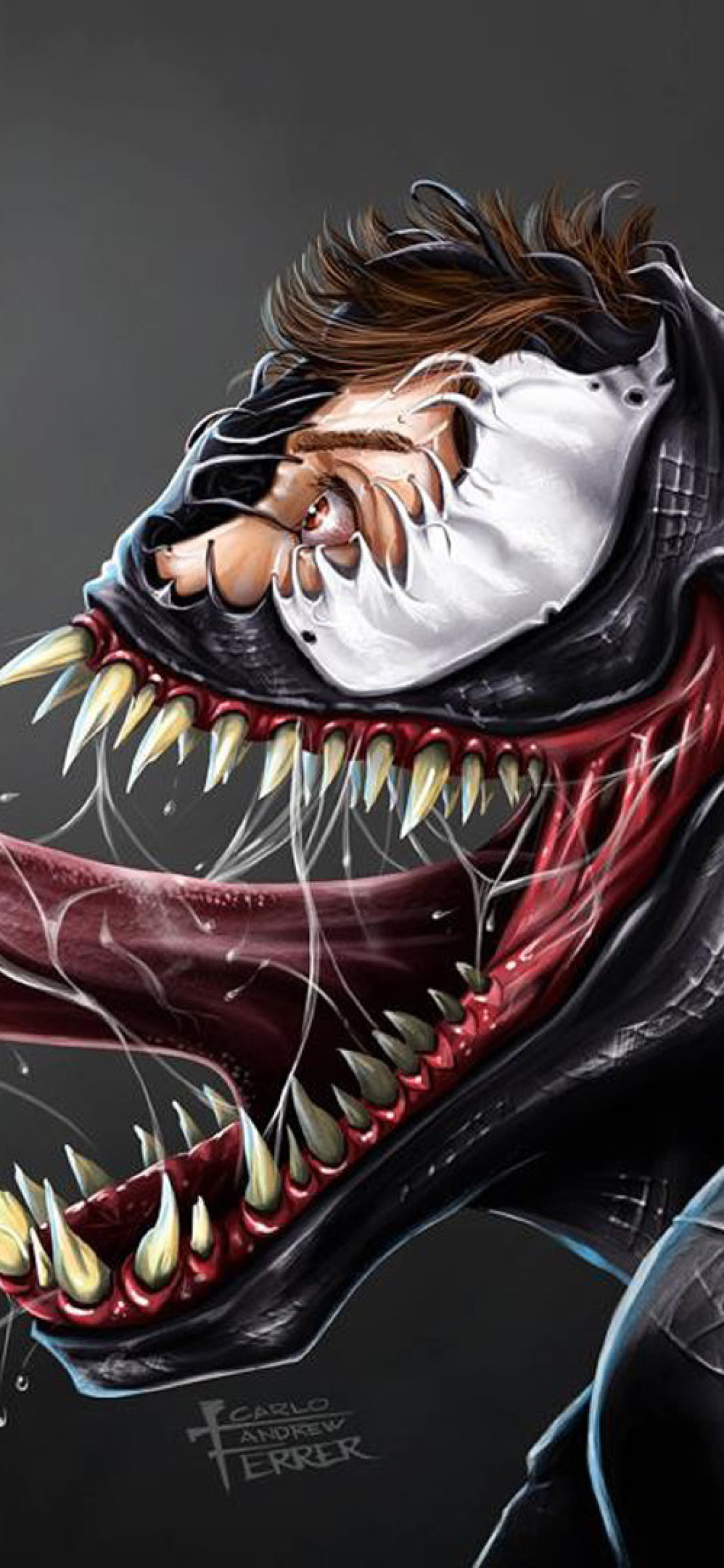 Symbiote Deviantart Transformation - 1125x2436 Wallpaper - teahub.io