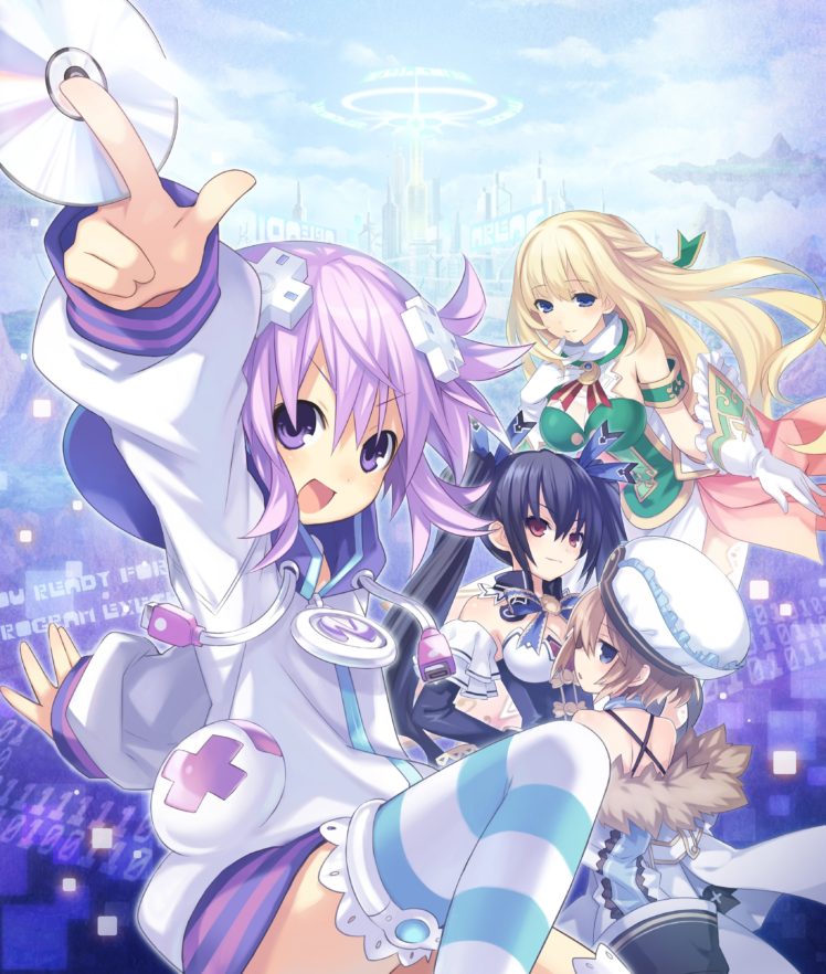 Hyperdimension Neptunia Neptune Art - 748x882 Wallpaper - teahub.io