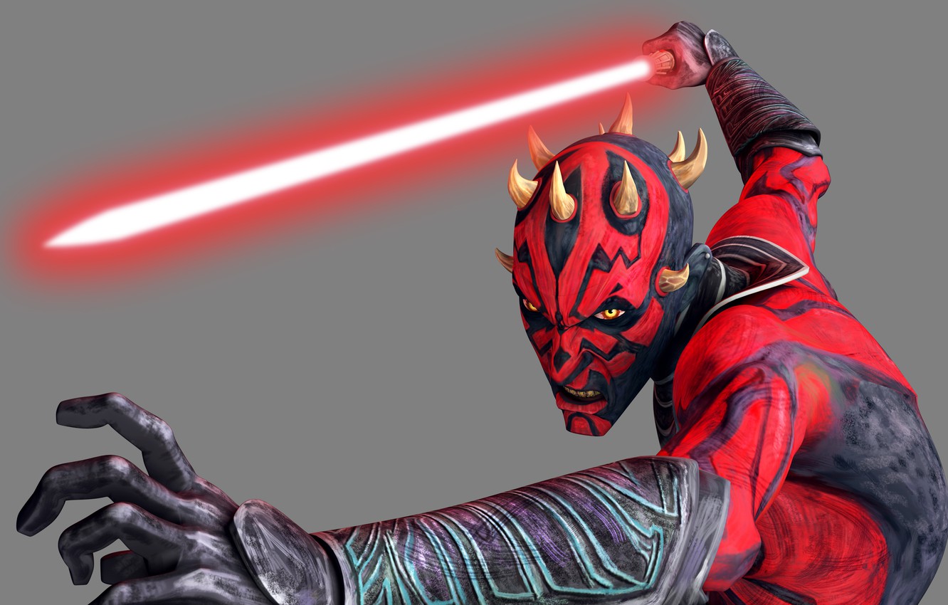 Darth Maul Lightsaber Wallpaper